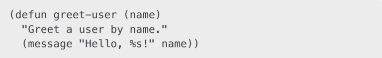 Emacs Lisp for Beginners: Writing Your First Custom Functions - Emacsfr